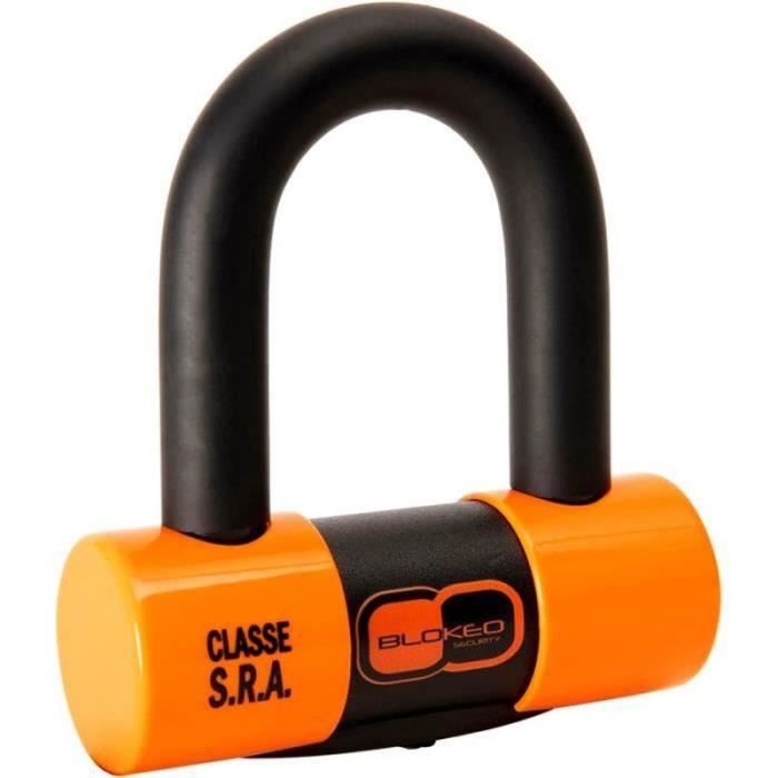 BLOKEO SECURITY - Antivol Moto Bloque Disque Miniblok 52X72mm - Classe ...