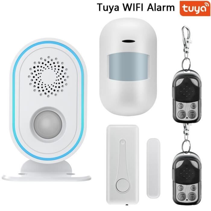 Alarme wifi 5 - Système'alarme de sécurité domestique sans fil, Tuya ...