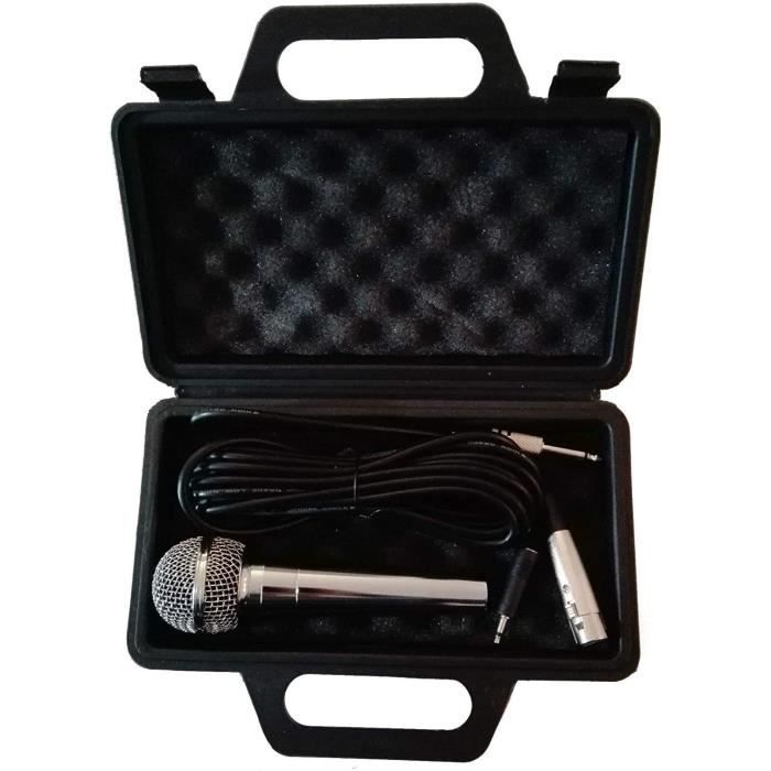 TronicXL Prime Microphone Dynamique pour la Connexion Audio argent ...