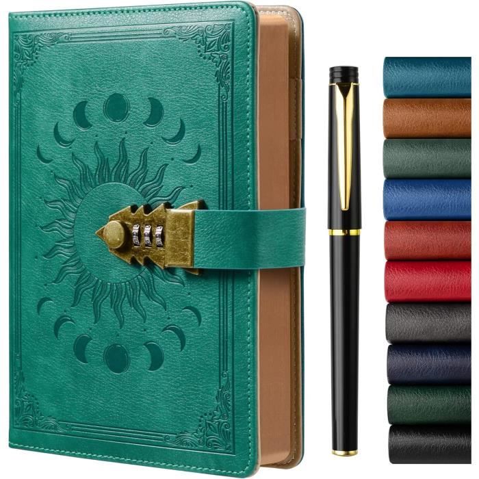 Journal Intime Avec Serrure Pour Femmes Hommes, Journal Secret Pour ...