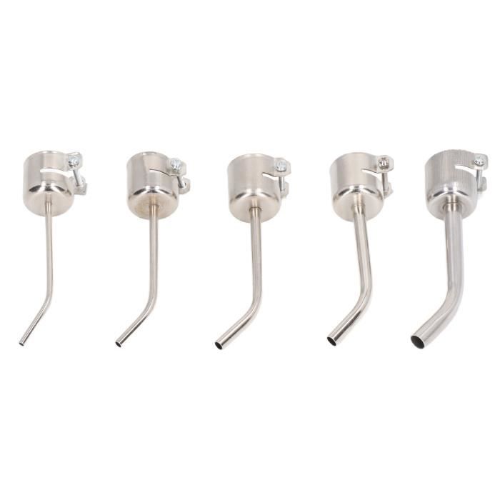 URB--Buse de pistolet à air chaud - 5 pcs pistolet à chaleur buse acier ...