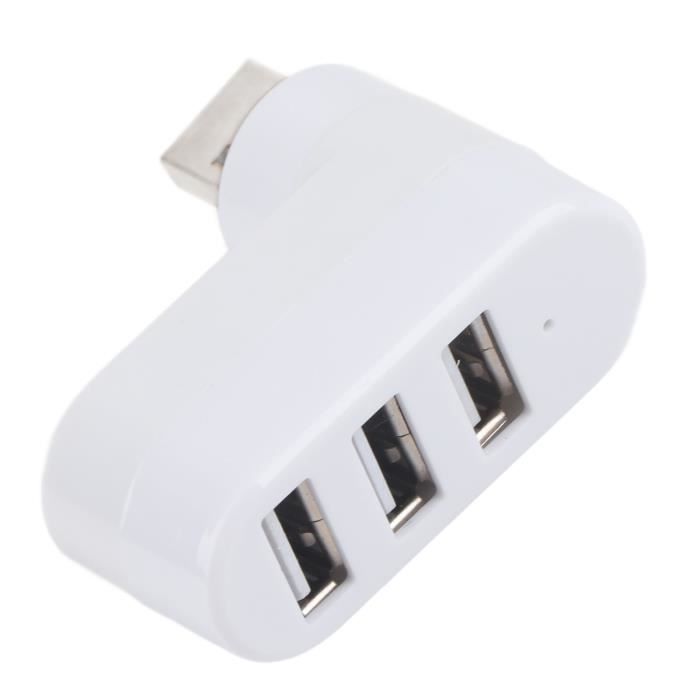 DEX Mini USB USB HUB 3 ports Hub USB 2.0 3 ports, rotation 90 °/180 ...