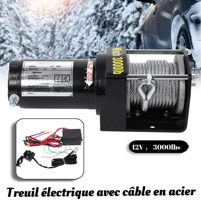 Hôte de treuil en acier inoxydable et boîte de contrôle et ruban rouge ...