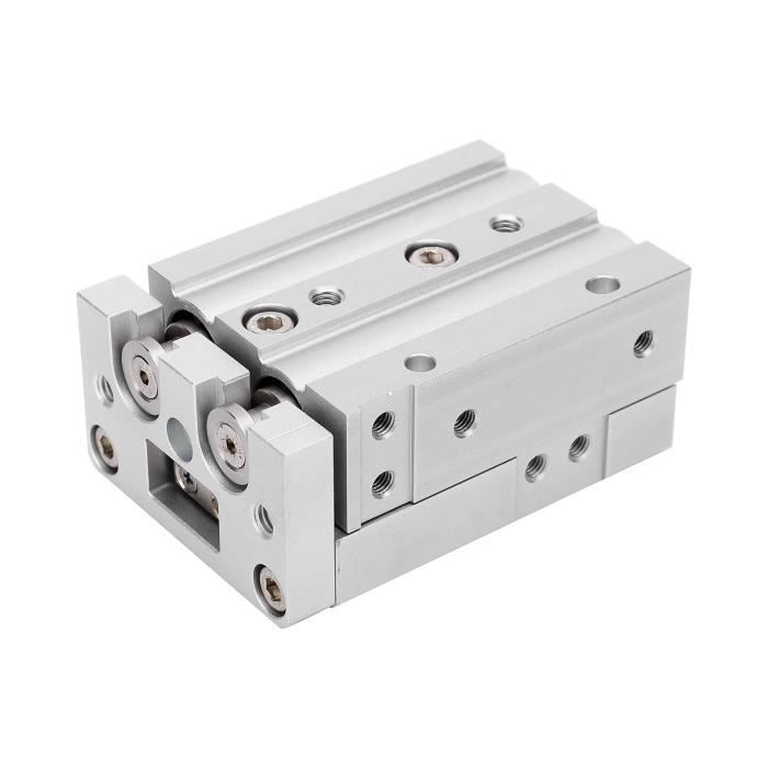 Cylindre Pneumatique De Rail De Guidage Mxs16 Haute Précision 16 × 2Mm ...