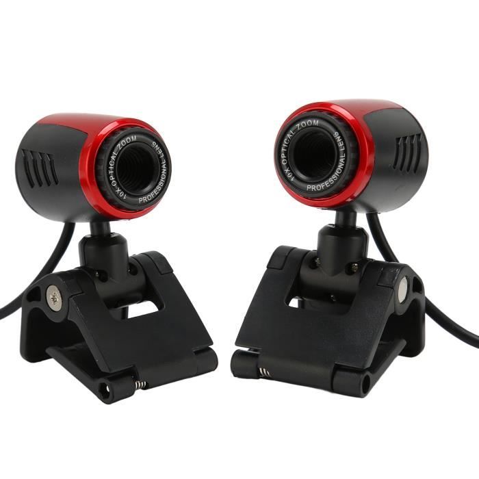 Mothinessto Caméra USB USB2.0 avec MIC HD Webcam caméra Web Cam 360 ...