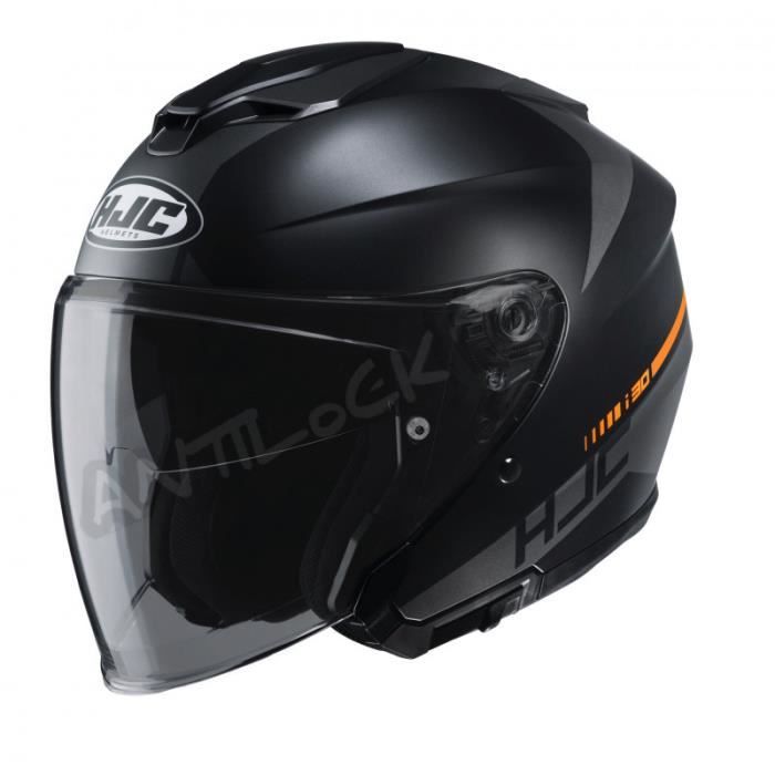 HJC JET i30 BARAS MC5SF AVEC VISIÈRE SEMI TEINTÉE - Cdiscount Auto