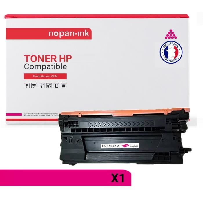 NOPAN-INK - x1 Toner HP CF463X compatible HP Color LaserJet Enterprise ...