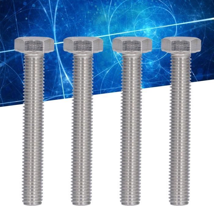 Omabeta 20PCS Boulon hexagonal filetage grossier vis de réglage boulons ...