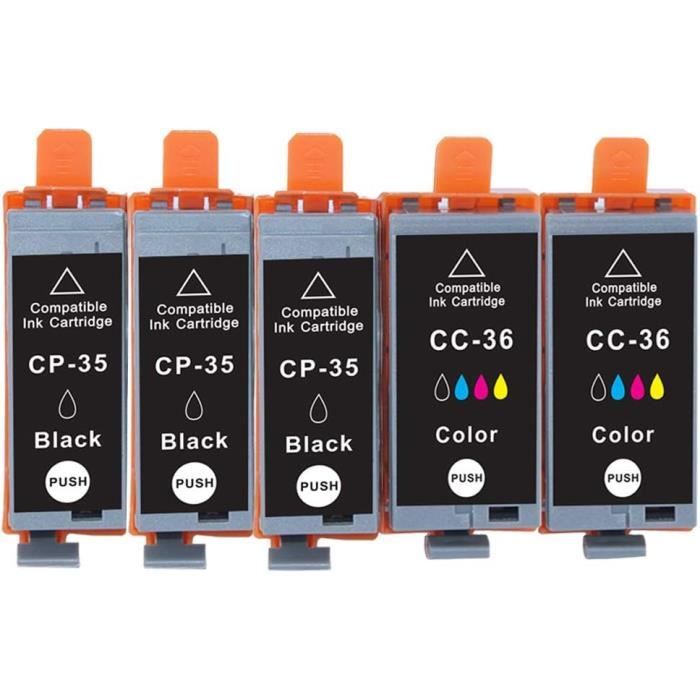 B-T Pgi-35 Cli-36 Compatible Cartouche D'Encre Remplacement Pour Cp-35 ...