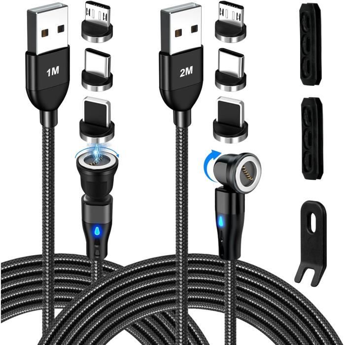 Chargeur Magnétique Usb C, 18W Câble Magnetique Charge Rapide 2A ...