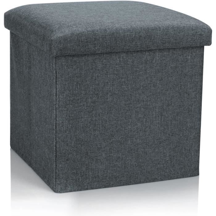 ® Tabouret Pliable - Tabouret Avec Espace De Rangement - Coffre De ...