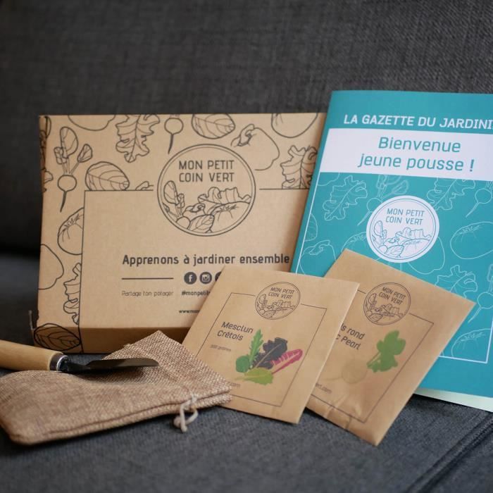 Smartbox - Kit de Jardinage Bio personnalisé - Coffret Cadeau ...