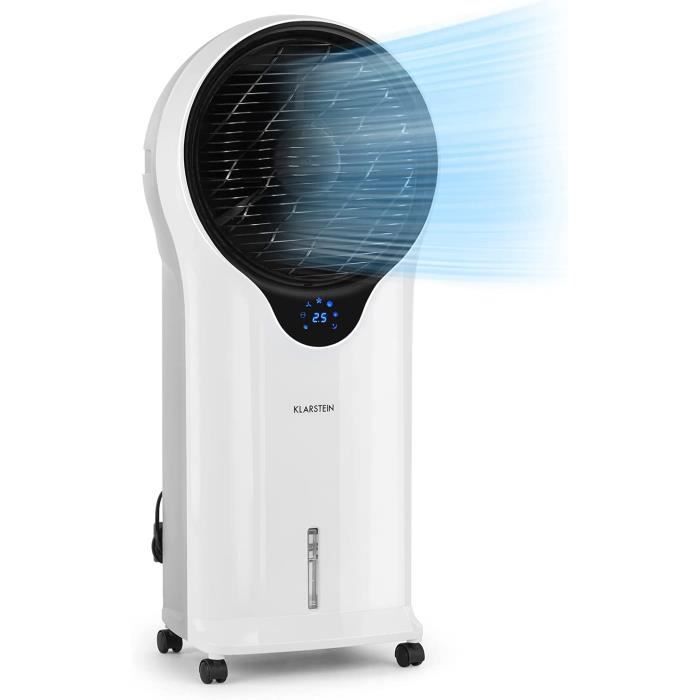 Klarstein 110W Rafraichisseur d'air mobile, refroidisseur d'air par ...