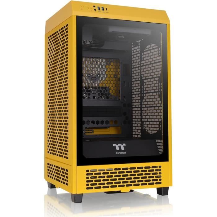 Boîtier PC - THERMALTAKE - The Tower 200 Bumblebee - Mini ITX - Nvidia ...