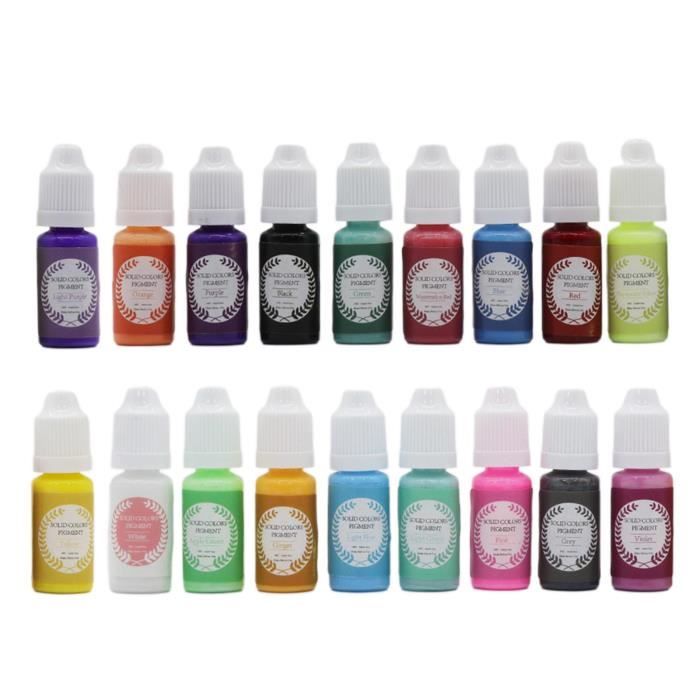 Colorant liquide résine art fabrication de bijoux colorant - Cdiscount ...