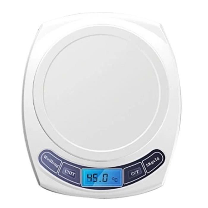 BALANCE ELECTRONIQUE High precision Digital Kitchen Food Scale ...