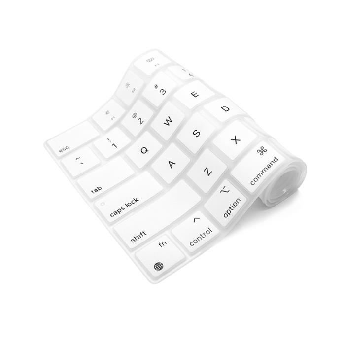 US A2442 A2681clair-Housse de protection de clavier en Silicone, pour ...