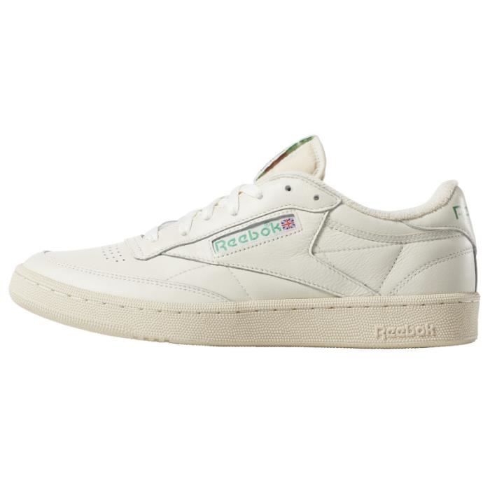 REEBOK, Club c 1985 tv, Chalk-paperwhite-gre Beige - Cdiscount Sport