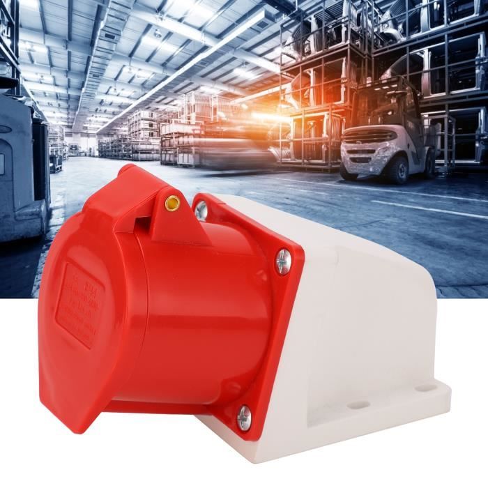 Prise triphasée 32A 32A 3 Phase Socket, 3 Phase Socket, 124 32A 3 Phase ...