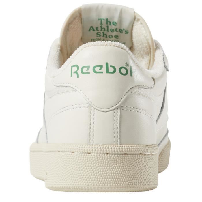 REEBOK, Club c 1985 tv, Chalk-paperwhite-gre Beige - Cdiscount Sport
