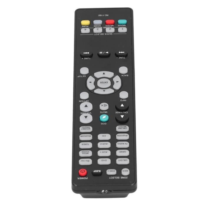 Télécommande TV Universelle - VBESTLIFE - RC-1192 - Légère - Boutons ...