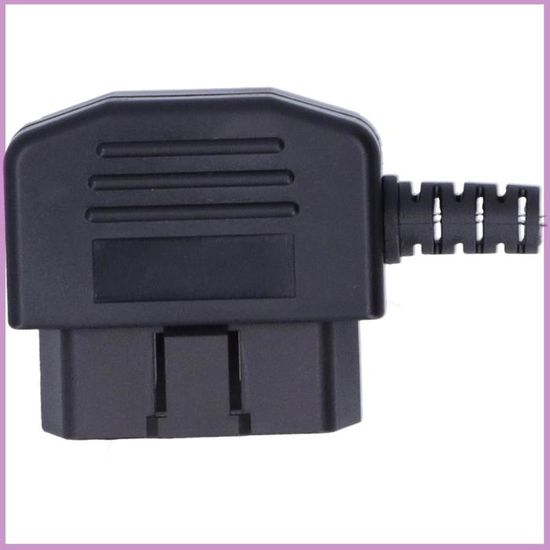 Cocosity Connecteur mâle OBD2 Prise Connecteur Mâle Auto OBD2 16 ...
