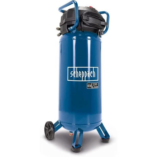 Compresseur Vertical Hc51V | 10 Bar | Réservoir De 50L | Sans Huile ...