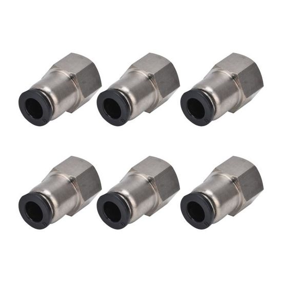 LIG | Connecteur pneumatique droit femelle Connecteur de ligne d'air à raccord rapide ...