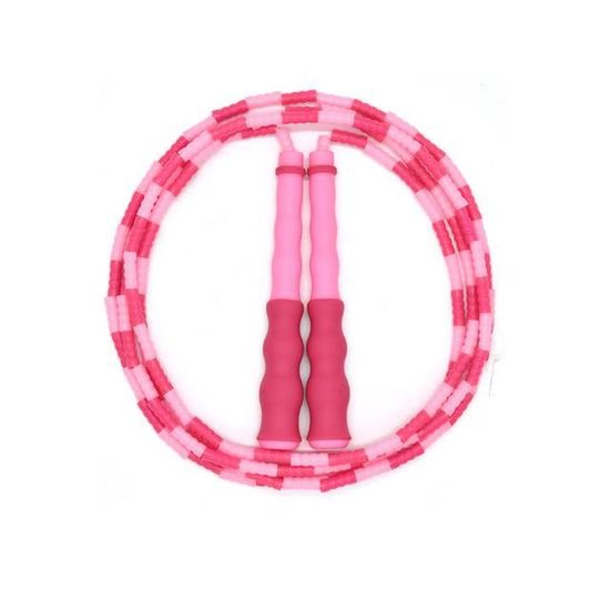 CORDE A SAUTER,Red--2.8m Skill Jumping Bamboo Jump Rope Pvc Beginners ...