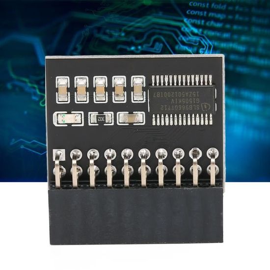 LAN - TPM 1.2 Encryption Security Module Strong Encryption LPC 20pin 2.0 TPM Processor Module ...