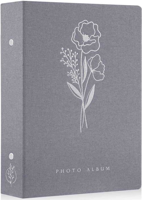 Album Photo 10x15 300 Pochette, Lin Tissu Album pour Horizontal Photos ...