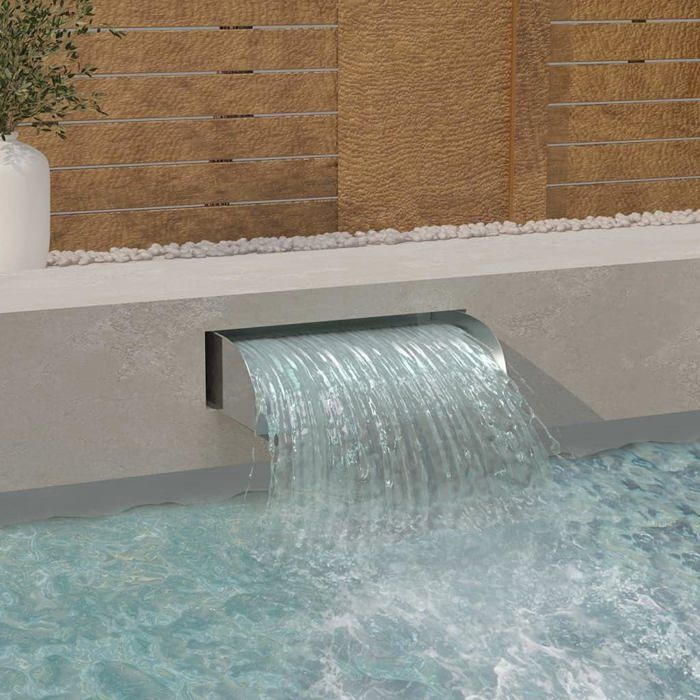 Cascade Fontaine de Piscine Fontaine d'Etang de Jardin Cascade d ...