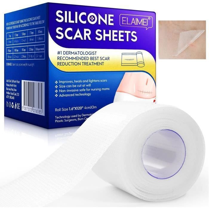 Pansement silicone cicatrice - Anti-vergeture - Adulte Mixte SOIN ...