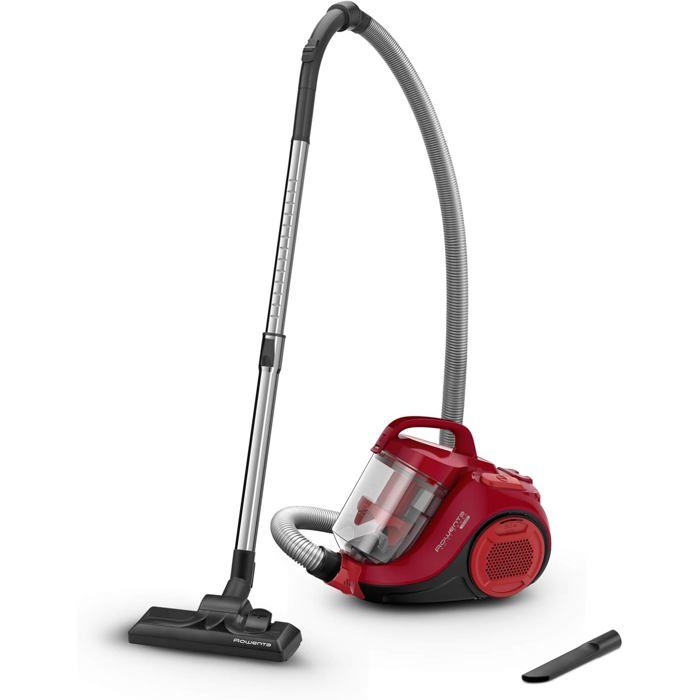 Compact Aspirateur cyclonique RO2913EA 1,64 L 77 dB 750W Rouge ...