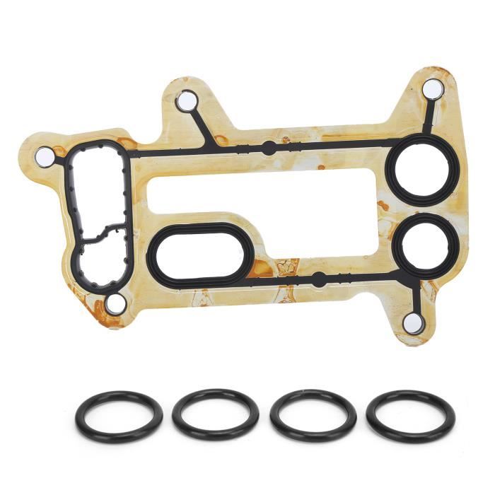 Akozon joint torique de joint de refroidisseur d'huile Kit de joint de ...