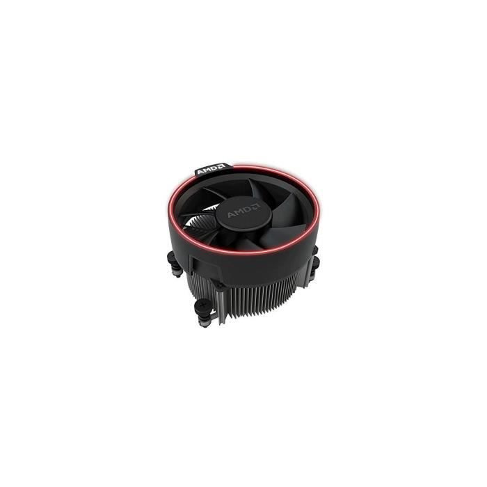 AMD Wraith Spire with RGB, Socket AM4 4-Pin Connector CPU Cooler With ...