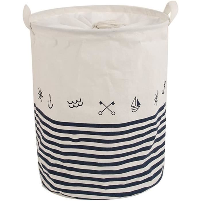 Grande Pliable Panier à Linge Boite Rangement en Tissu Organisateur ...