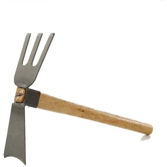 Poignée en bois houe, outil de jardinage de haute qualité Home Garden ...