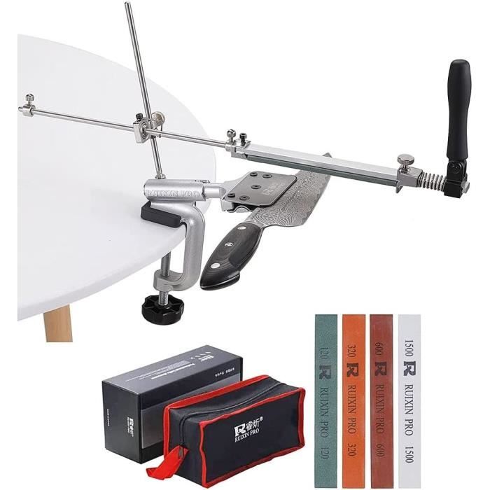 Système D'Affûtage De Couteaux En Alliage D'Aluminium À Angle Constant Avec 4 Pierres.[n201 ...