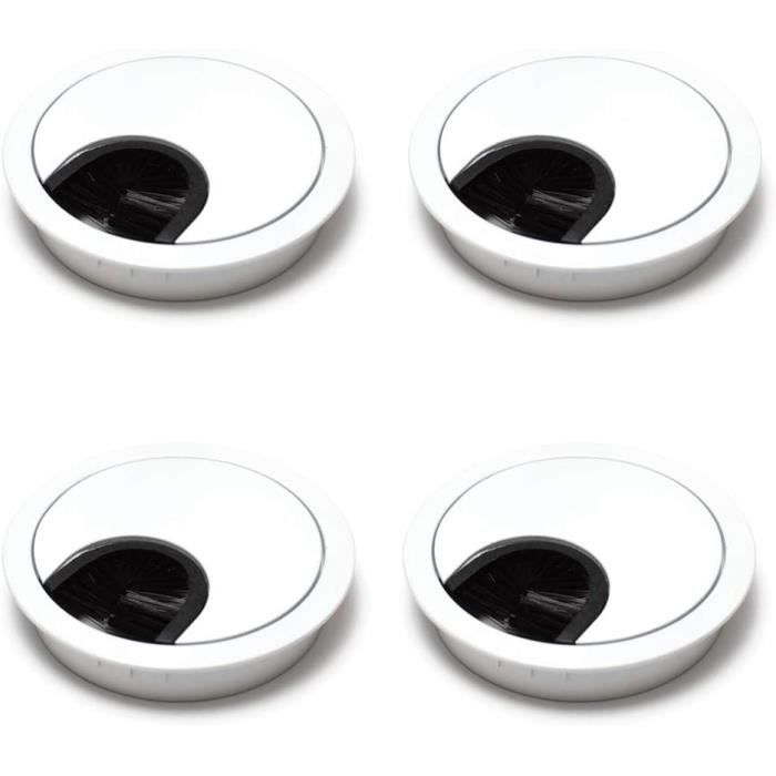 ® Passe-Câble-Passage De Câble-Passe-Fil Avec Brosse Pour Bureau, Table ...