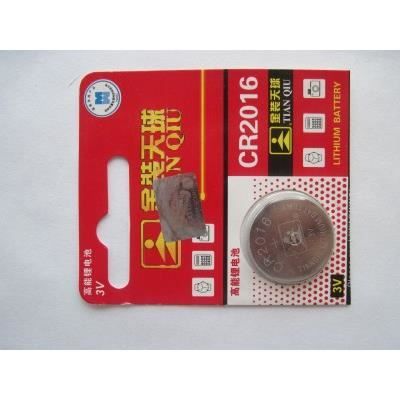Pile Bouton CR2016 Lithium 3V - Cdiscount Jeux - Jouets