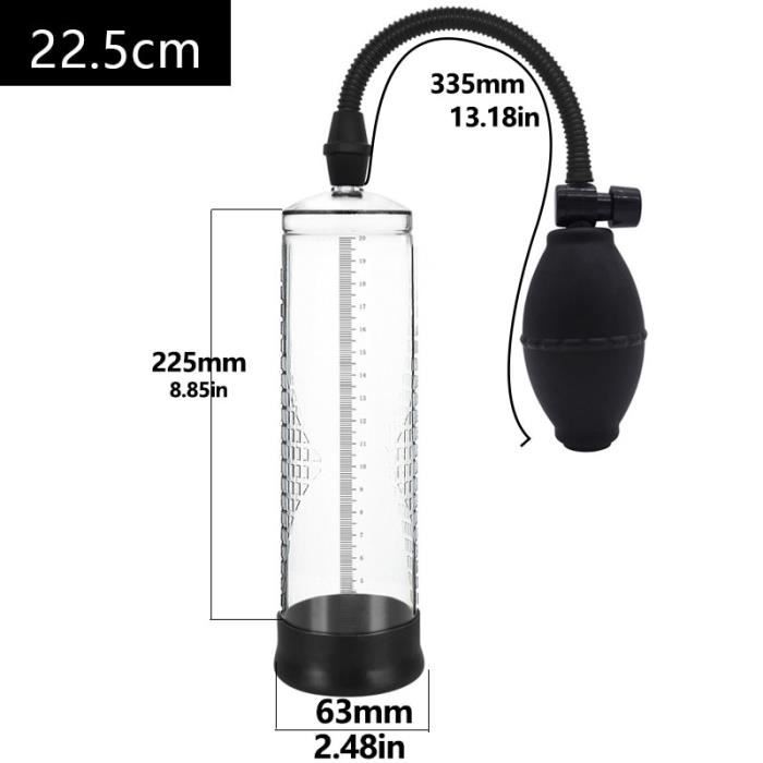 Pompe B grande - Pompe à pénis pour hommes, jouets sexuels, prolongateur de pénis pour hommes ...