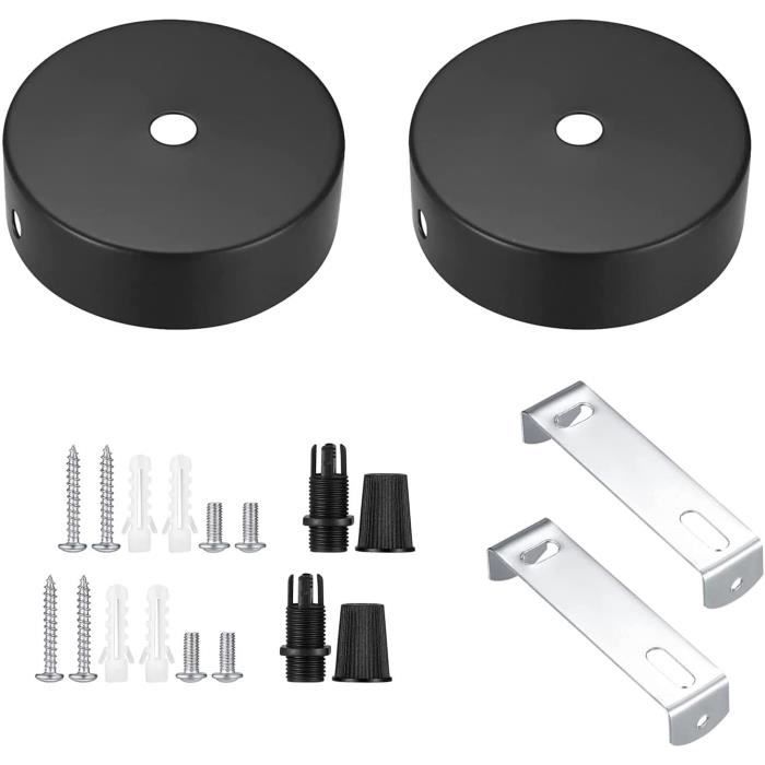 2 Pièces Auvent De Plafond, Rosace Plafond Cache Fil, Cache Fil Pour ...