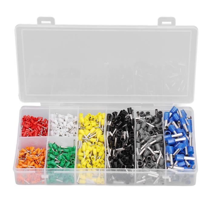 Kit De Bornes De Virole De Fil Kit De Bornes De Embouts De Fil En ...