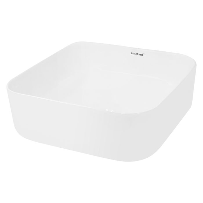 ECD Germany Vasque à poser lavabo - 605 x 380 x 125 mm - céramique ...