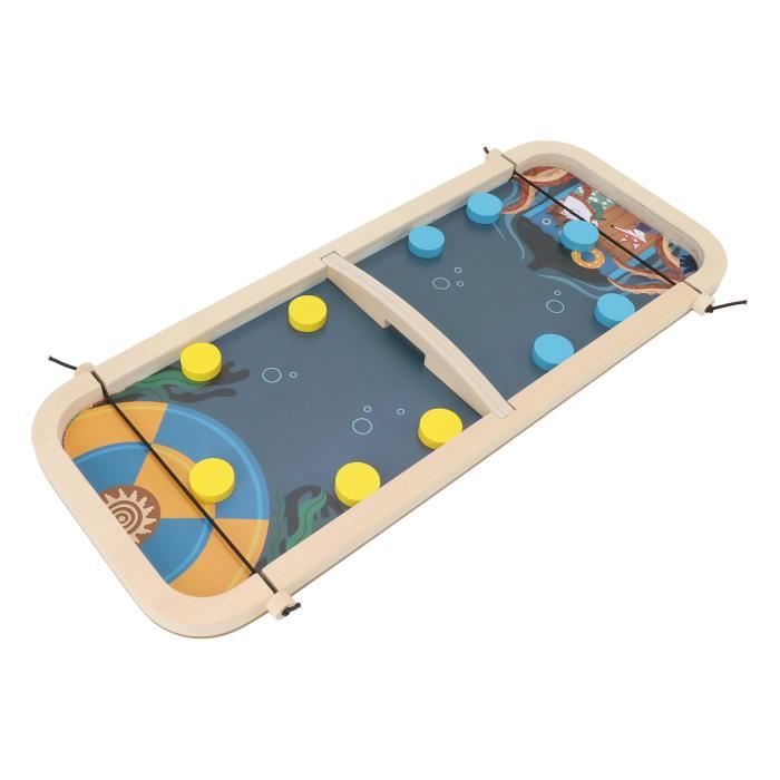 GOTOTOP Jeu de bureau Sling Puck Ensemble de jeu de rondelle de bureau ...