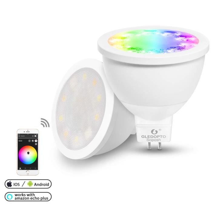Gledopto Mr16 Gu5 3 4 Ampoule Led Intelligente Puissance 4 W