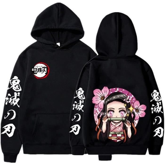 SWEATSHIRT Anime Demon Slayer Sweat à Capuche 3D Imprimé Tanjiro Kamado ...