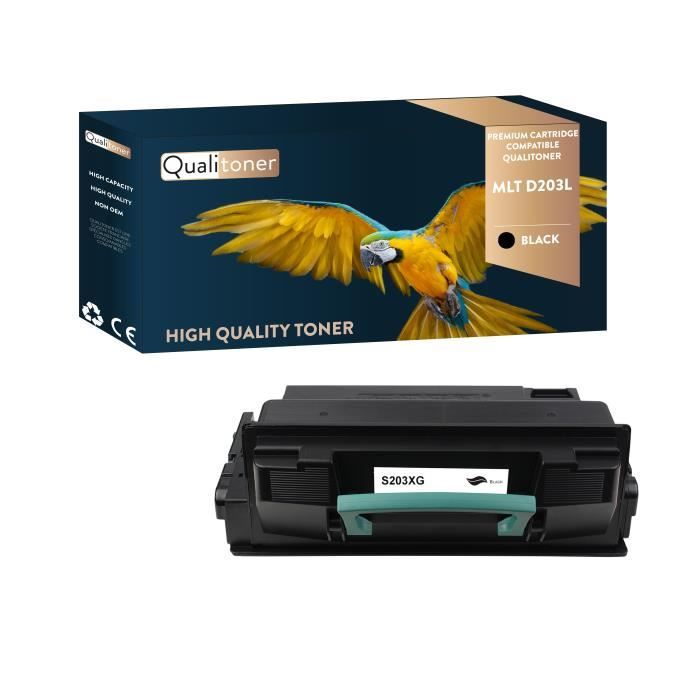 QUALITONER - x1 Toner - MLT-D203L Noir - Compatible pour Samsung ...