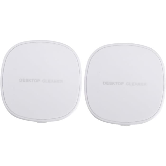 2 Pièces Aspirateur Portatif Mini Balayeuse De Table Aspirateur À Main ...